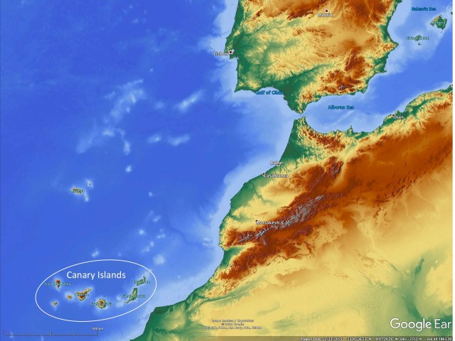 Geography of the Canary Islands – THE NATURALIST'S TRAVEL PAGE