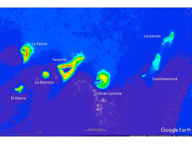 Geography of the Canary Islands – THE NATURALIST'S TRAVEL PAGE